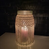 Video Tutorial Medium Macrame Jar Pattern - Etsy Canada