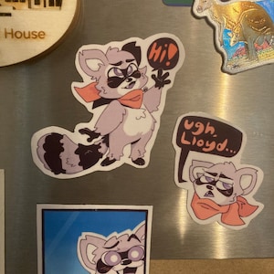 Rain World Slugcat Pairing Stickers - Etsy