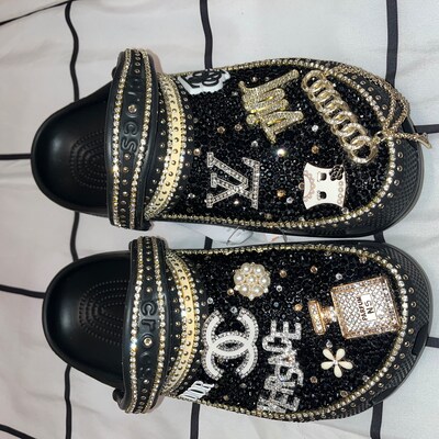 Custom Bling Crocs adult Simple Bling - Etsy