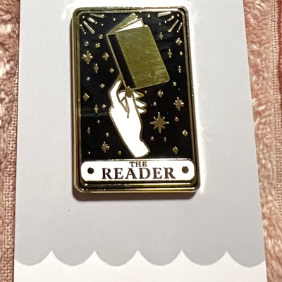Read All Night Book Club Enamel Pin Bookworm Enamel Pin Gifts for ...
