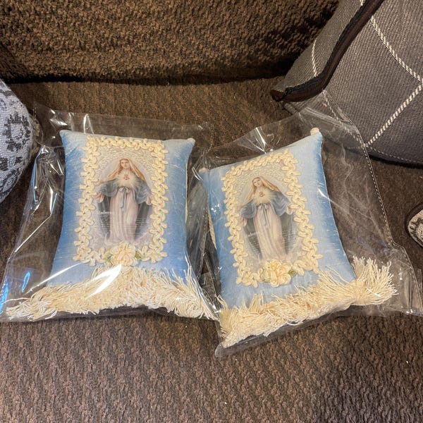 Saint Michael the Archangel Scented Hanging Sachet. Communion, Baptism ...