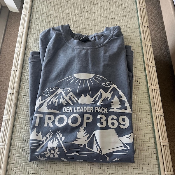 Custom Troop Scouts Shirts, Girl Leader Shirt, Scout Camping Shirt ...