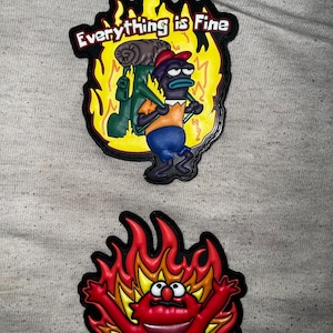 OSHT Funny PVC Morale Patch - Etsy