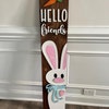 Easter Bunny Porch Leaner Sign SVG File 4ft Bunny Porch Spring Sign ...