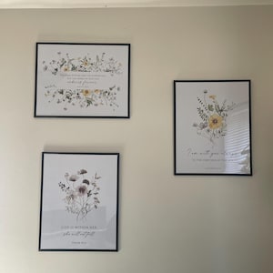 Psalm 91:1 Bible Verse Wall Art, Printable Scripture, Botanical Wall ...