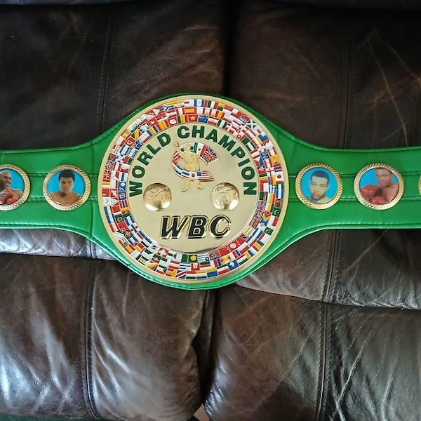 WBC Boxing Championship Belt Replica High Quality - Etsy