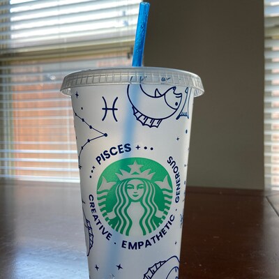 Capricorn Zodiac Sign Cold Cup Star Sign Starbucks Cup Zodiac Venti ...