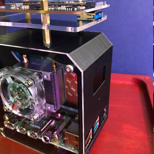 Raspberry Pi 4B Desktop Computer Case - Etsy