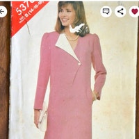 80s Vogue, VOGUE 9772'86misses Top & Straight or Flared Skirt Patternsz ...