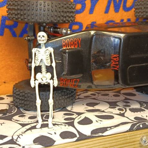 Human Skeleton - 1:24 Scale Miniature for Horror Diorama, Dollhouse ...