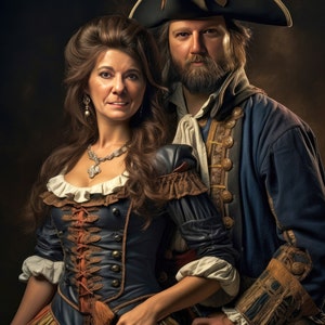 Custom Knight Portrait Painting From Photo, Crusader Knight, Historical ...