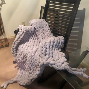 Chunky Rug Chunky Knit Carpet Giant Knit Throw Jumbo Knit | Etsy