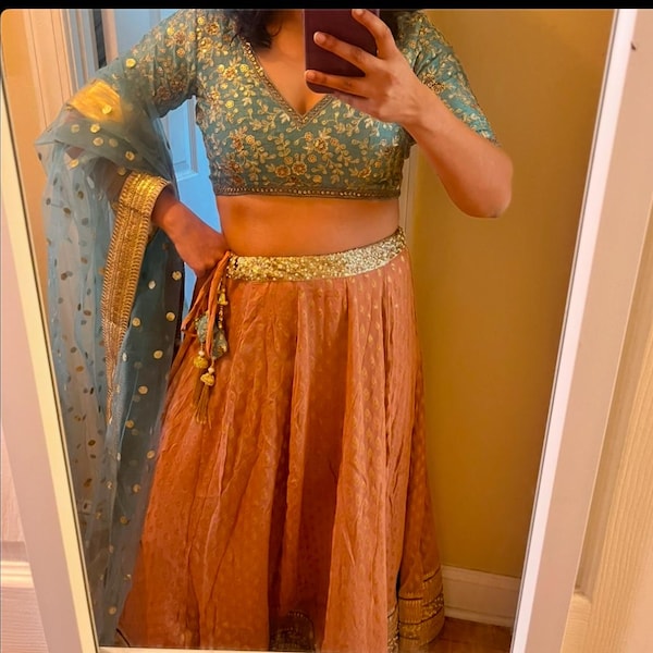 Couple Combo Set Lehenga and Men Kurta Set Ready to Wear, Indian ...
