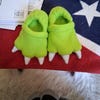 New Colors- Fleece Dinosaur Feet Baby Soft Sole Slippers- Fleece Dino ...