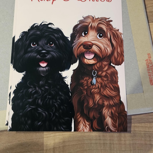 Disney Style Dog Portrait Print, Custom Dog Portrait, Digital Dog ...