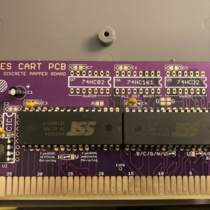 Nintendo NES Cartridge Circuit Board MMC3 txrom - Etsy