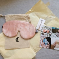 Tea Sleeping Set, Eye Mask, Organic Sleep Mask, Travel Mask, Travel Set ...