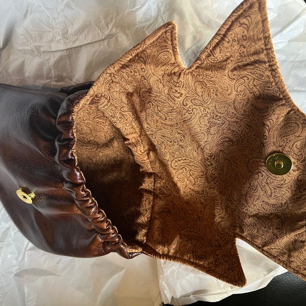 Maple Leaf Renaissance Faire Belt Pouch: Faux Leather Festival Bag, 8x8 ...
