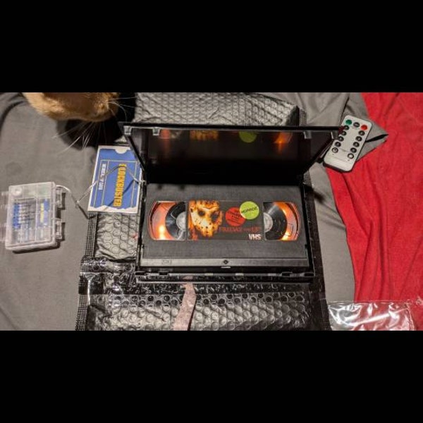 Customize - Horror Movie Vhs Light With Matching Case. You Can Pick the ...