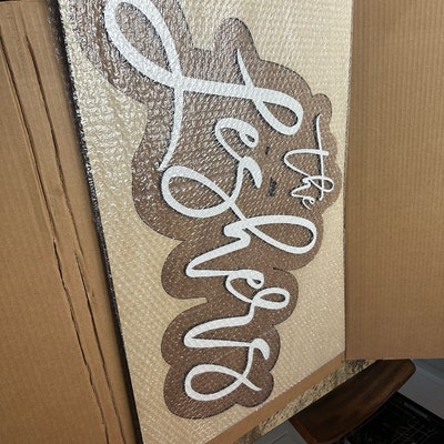 Wooden Name Sign Layered Name Sign Custom Name Wood Sign Backdrop Sign ...