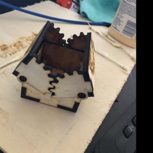 Small Gear Box SVG Ai Laser Cut Files INSTANT DOWNLOAD - Etsy