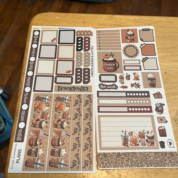 SANDY MOVIE NIGHT Planner Stickers Doodle Character Neutral Stickers ...