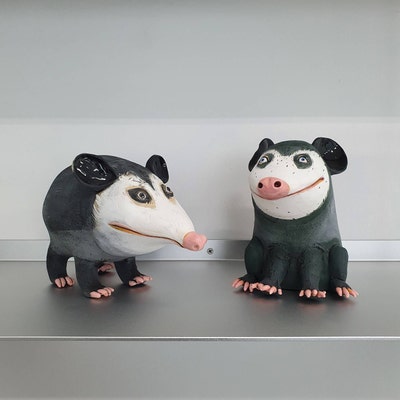 Ceramic Sculpture Figurine Tapir Animal Sculpture Unique Gift Home ...