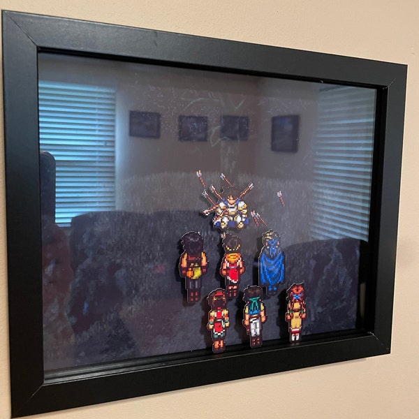 The Simpsons Shadow Box-arcade-simpsons - Etsy