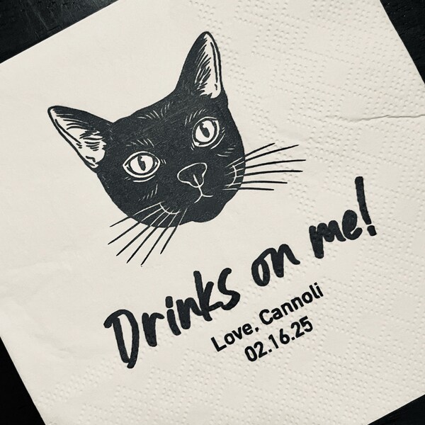 Custom Love Note Handwriting Napkins, Personalized Handwritten Note ...