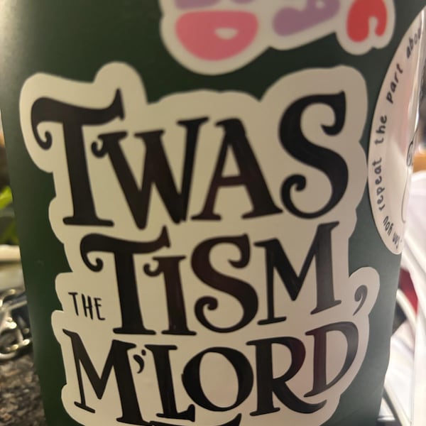 Weaponized Tism Sticker, Funny Autism Awareness Sticker, Autism ...