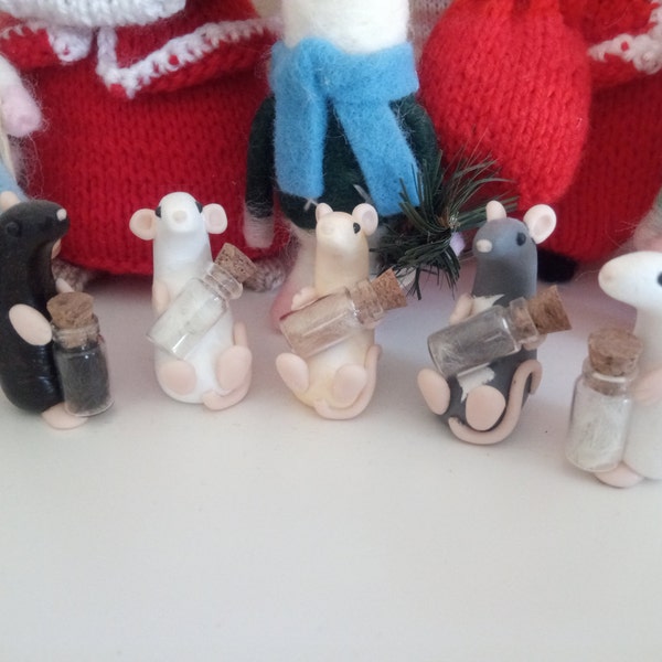 Custom Ferret / Polecat Polymer Clay Model - Etsy