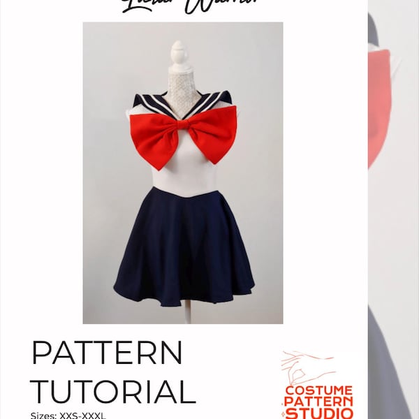 Veil Sewing Pattern Ninja Cosplay Costume Headpiece Easy Beginner ...