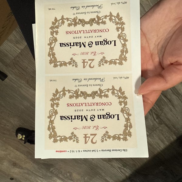 Groomsman Proposal Whisky Labels/best Man Proposal Wine Labels/man of ...