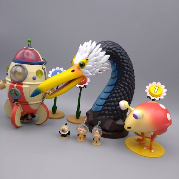 Pikmin Inspired Pikmin Bundle Custom Made Resin Print 3d Figure ...