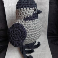Black Cap Chickadee Crochet Pattern - Etsy Canada