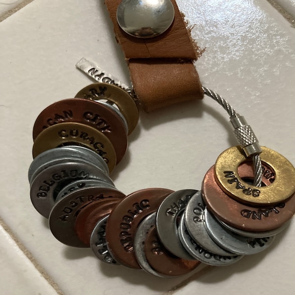 Single Travel Tokens for Collections Adventure Explore Traveler ...