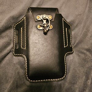 Leather Phone Holster, Open Top Phone Case With Belt Loops - Etsy