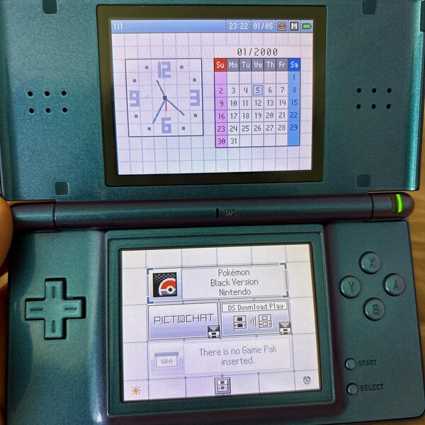 High Quality Custom Nintendo DS Lite- Smoke Gray W/ Red Buttons - Etsy