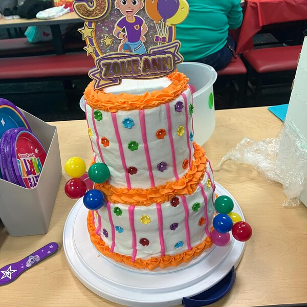 Sprunki Character Inspired Cake Topper - Birthday Cake Center Peice ...