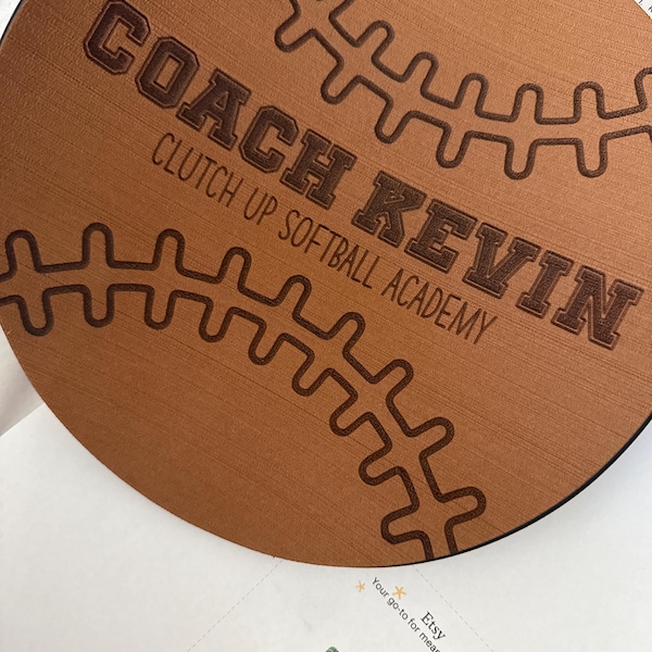 Track and Field Coach Thank You Gift Drop Box Frame, Track and Field ...