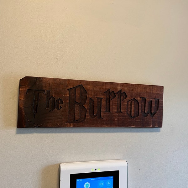 The Burrow Sign - Etsy