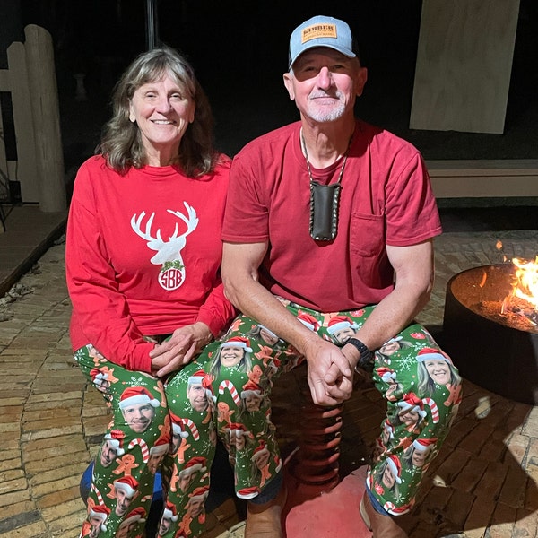 Custom Christmas Pajama Pants, Family Christmas Pajamas, Family ...