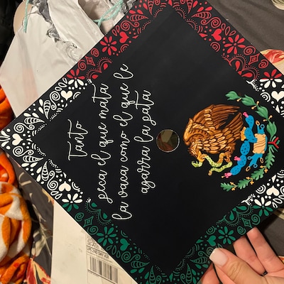 MSW Social Work Social Worker Printed Premade Graduation Cap Printed ...