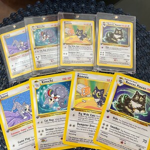 Holographic Pokémon Card - Etsy