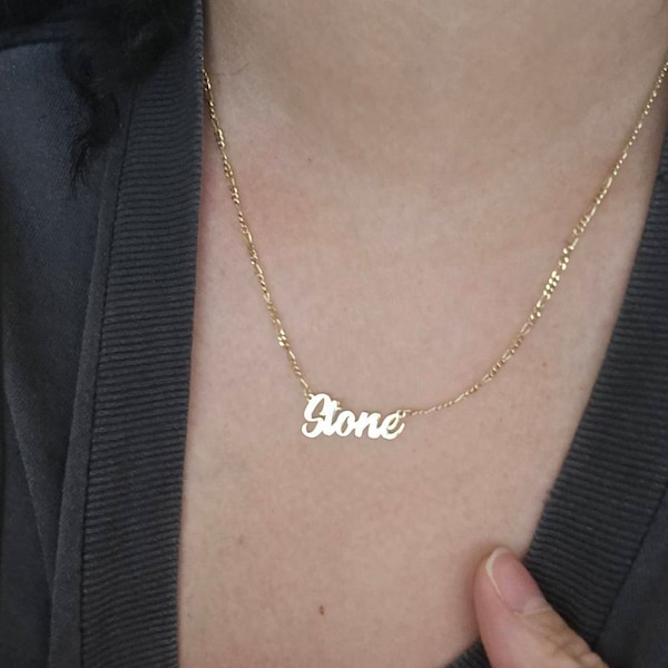 14K Gold Custom Coordinate Necklace, Personalized Coordinate Engraved ...
