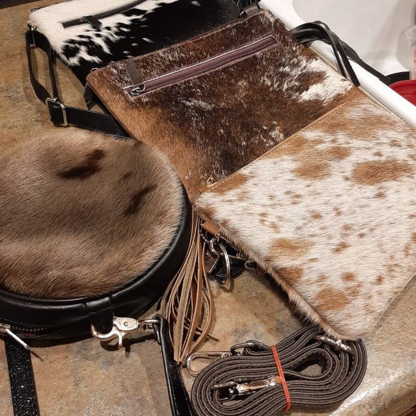 Custom Cowhide Denim Leather Jacket for Mens | Hair on Hide Cow Boy ...