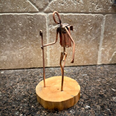 Large Copper Figurine of a Physical Therapist / Chiropractor - Etsy