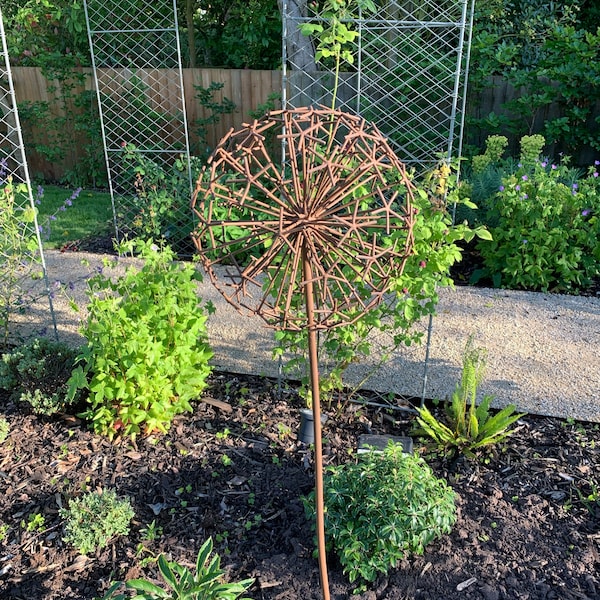 Allium Metal Sculpture - Etsy