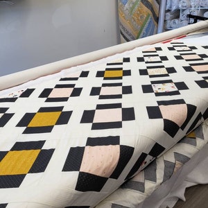 Log Jam PDF Digital Quilt Pattern by Pieced Just Sew Jelly - Etsy