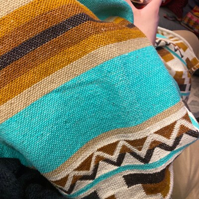 100% Wool Poncho Style Mapuche Made in Ecuador by Milmarte - Etsy